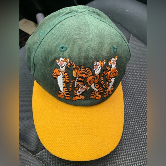 Disney | Accessories | Walt Disney World Hat Tigger Vintage Adjustable ...